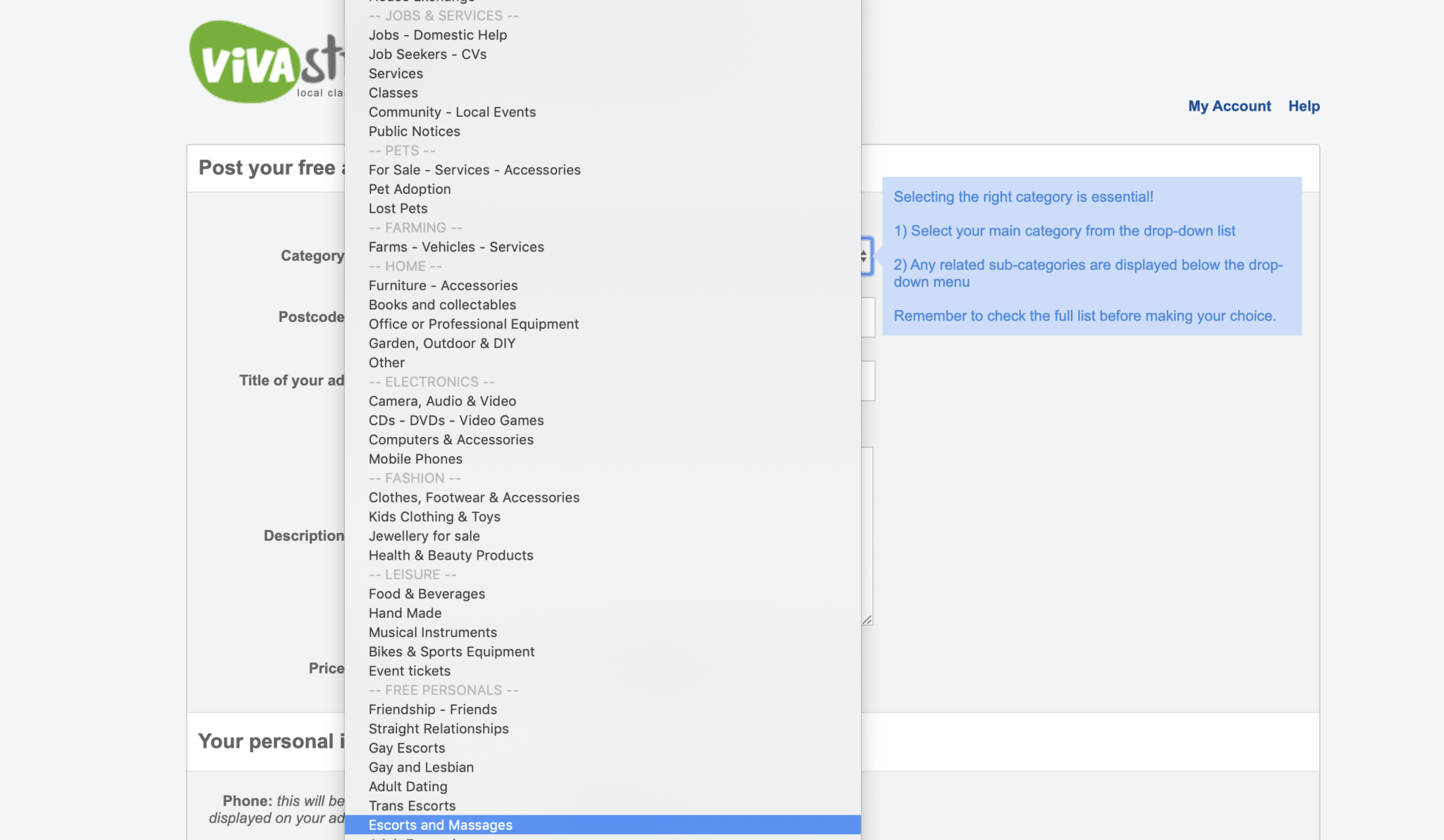 A Step-By-Step Guide on How to Post An Ad on Vivastreet - Vivastreet