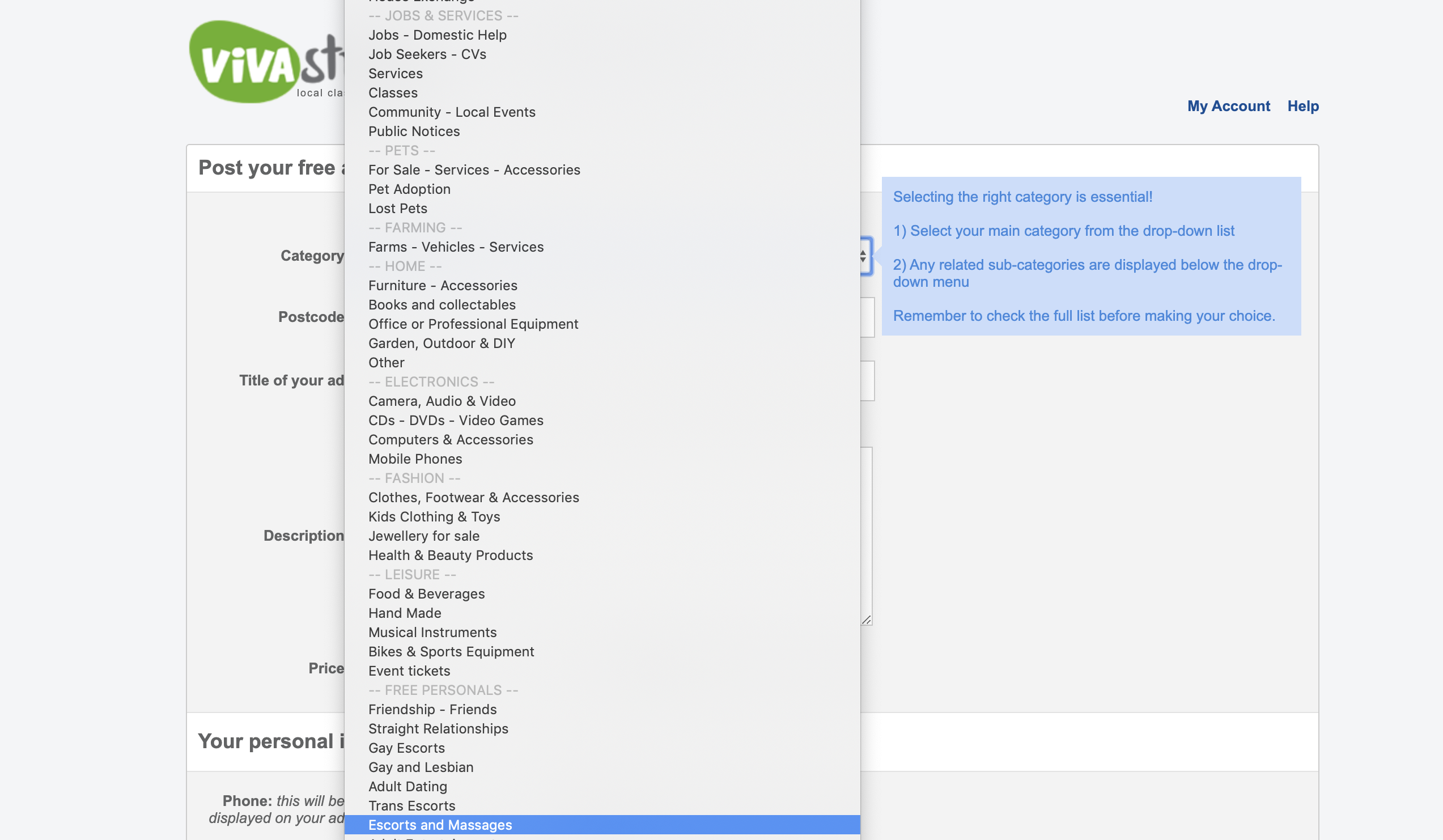 A Step-By-Step Guide on How to Post An Ad on Vivastreet - Vivastreet